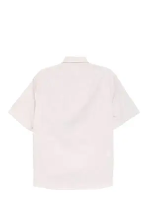 BOSS Logo-embroidered Shirt - Neutrals