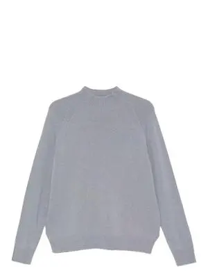 Peserico High-neck Raglan-sleeve Sweater - Blue