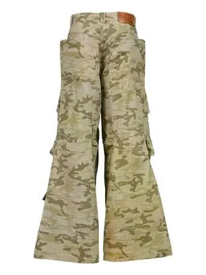 NATASHA ZINKO Natasha Zinko Cosmo Camouflage-Print Cargo Pants