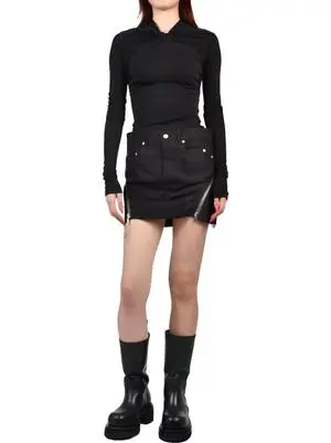 Rick Owens Kairo Twisted Top - Black