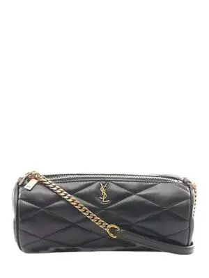 Saint Laurent 2020s Mini Sade Quilted Chain Shoulder Bag - Black