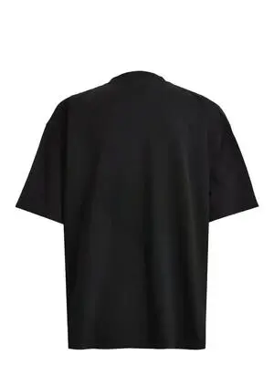 NUBIAN Graphic-print Washed T-shirt - Black