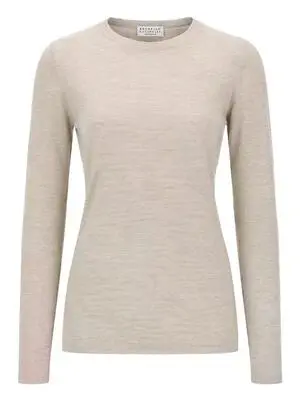 Brunello Cucinelli Fine-knit Pullover - Neutrals