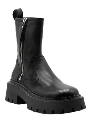 VIC MATIE Platform Lug-sole Boots - Black