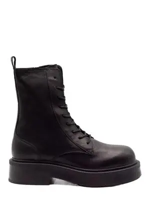 VIC MATIE Vic Matie Lace-Up Platform Boots Black