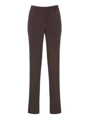 Alberto Biani Straight-leg Tailored Trousers - Brown