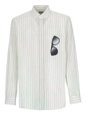 MOSCHINO Shirt In Printed Cotton Poplin