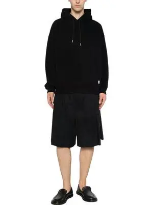 Sandro Oversize-fit Hoodie - Black