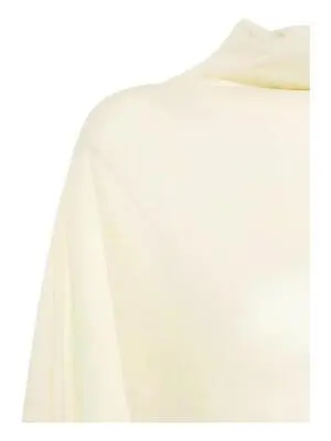 Soeur Long-sleeve Ruched Top - Neutrals