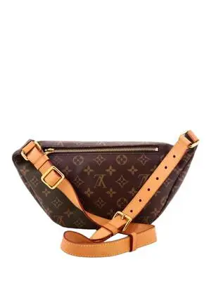 LOUIS VUITTON Bum Bag Monogram Canvas Belt Bag - Brown
