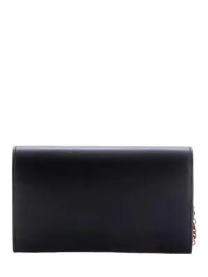 SAINT LAURENT Saint Laurent Le Maillon Chain Wallet Leather Crossbody Bag