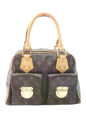 LOUIS VUITTON Manhattan Tote Bag - Brown