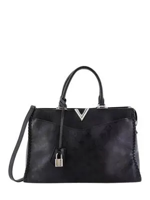 LOUIS VUITTON Louis Vuitton Very Zipped Monogram Leather Tote Bag