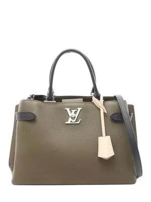 LOUIS VUITTON 2019 Rock Me Day Laurier Noir Tote Bag Green