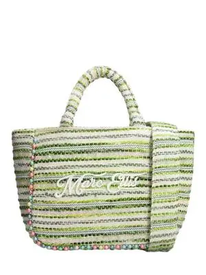 MARC ELLIS Bead-embellished Tote Bag - Neutrals