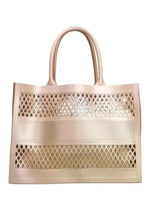 MARC ELLIS Medium Flat Sponge Tote Bag - Neutrals