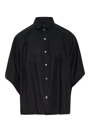 ENFOLD Enföld Draped Hexagon Shirt
