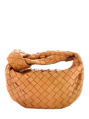 Bottega Veneta Intrecciato Nappa Mini Hobo Bag - Brown