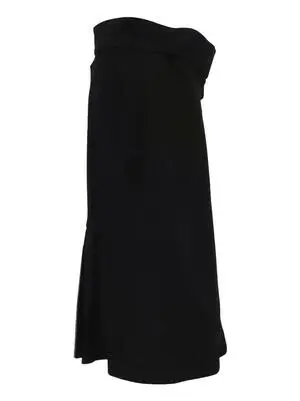 PRADA Prada Rubber-Patch Accent Skirt