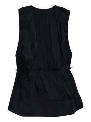 ENFOLD Enföld Gathered Sleeveless Top
