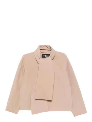 LUISA CERANO Luisa Cerano Scarf-Detail Wool Jacket