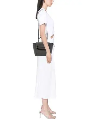 Celine Micro Grained Calfskin Belt Bag Satchel - Grey