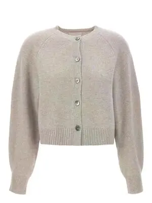 HEMISPHERE Hemisphere Cropped Raglan-Sleeve Cardigan