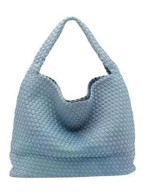 EN AVANT Venezia Woven Tote Bag - Blue