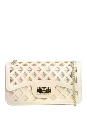 MARC ELLIS Marc Ellis Flat Basket Cut-Out Shoulder Bag Neutrals