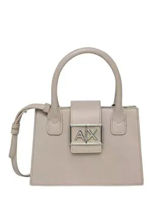 ARMANI EXCHANGE Armani Exchange Logo-Plaque Tote Bag