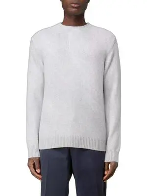 XC Crew-neck Knitted Sweater - Grey