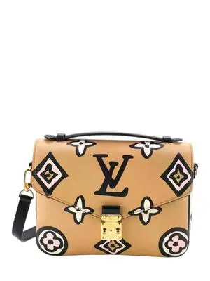 LOUIS VUITTON Pochette Metis Wild At Heart Monogram Giant Crossbody Bag Neutrals