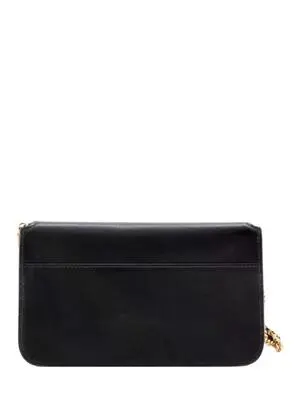 Saint Laurent Classic Monogram Phone Holder Shoulder Crossbody Bag - Black