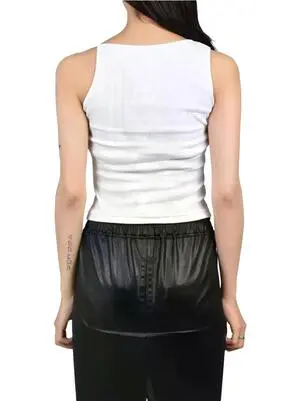 SRVC STUDIO SRVC Studio Graphic-Print Tie-Strap Tank Top