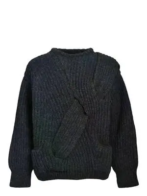 MAGLIANO 3d Cable-knit Sweater - Grey