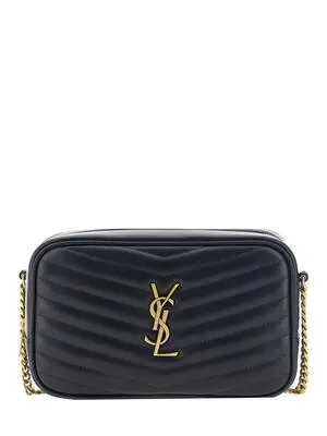 Saint Laurent Lou Shoulder Bag - Black