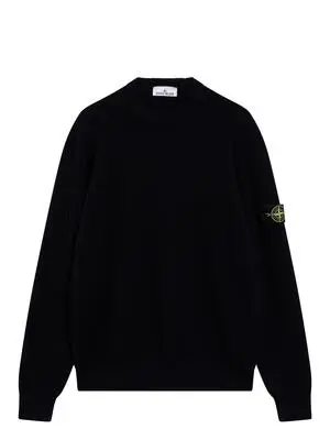 Stone Island Wool Crewneck Sweater - Blue