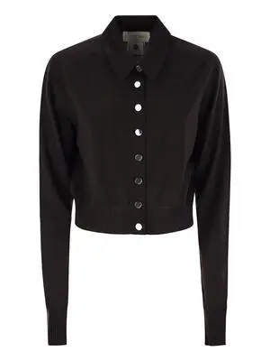 Sportmax Perseo Wool Cardigan - Brown