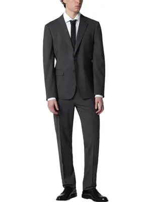 Dsquared2 Grey Single-breasted Suit In Wool Blend - Gray