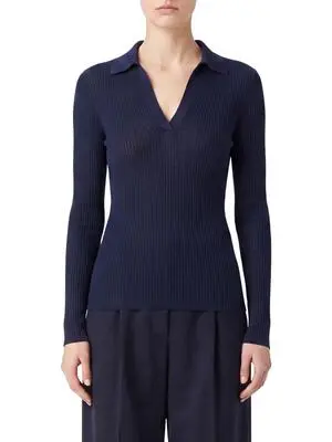 Max Mara Cashmere And Silk Fine Knit Pullover - Black