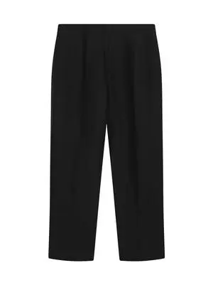 TOTEME Wool And Silk Trousers - Black