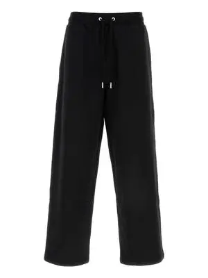 AMI Paris Cotton Joggers - Black