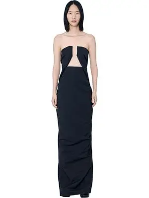 Rick Owens Prong Gown - Black