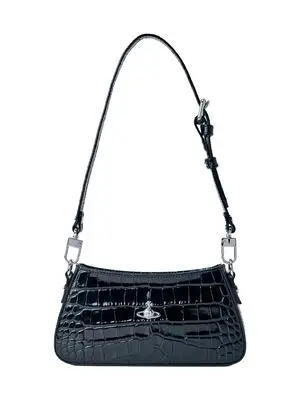 VIVIENNE WESTWOOD Tasha Shoulder Phone Bag - Black