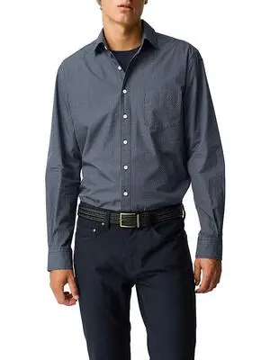 Rodd & Gunn Masson Creek Printed Long Sleeve Shirt - Ink