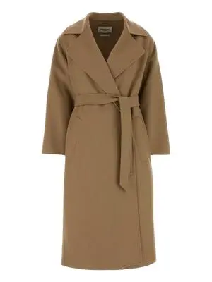 Max Mara Tailored Overcoat - Brown