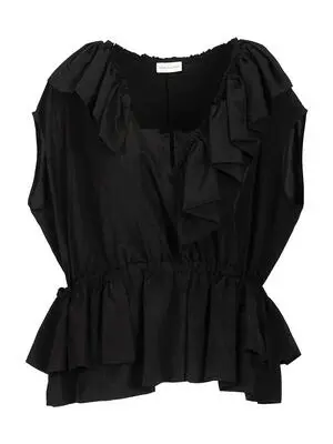 DRIES VAN NOTEN DRIES VAN NOTEN Jersey Top With Belt