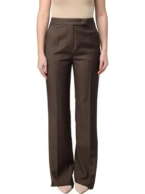 Max Mara Leather Pants - Brown