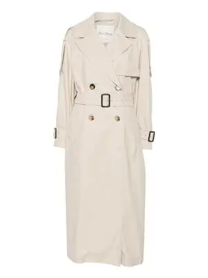MAX MARA Max Mara The Cube Cotton-Blend Trench Coat