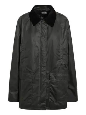 TOTEME Waxed Cotton Country Jacket - Green